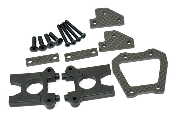 HB Racing E8 WS - MOUNT for center diff, chassis brace carbon set 2048 ...