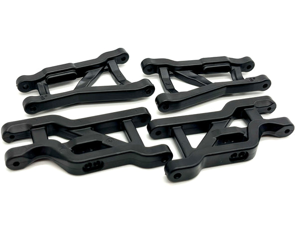 DRAG SLASH - SUSPENSION A-ARMS (front and rear black Heavy Duty 94076 ...
