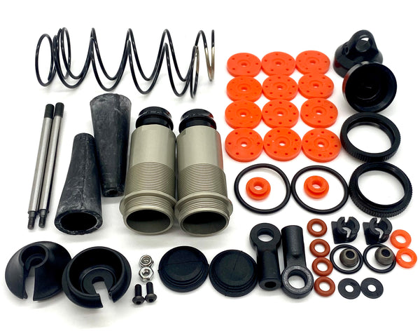 HB Racing E8 WS - FRONT Shocks (dampers & springs D817 D819 204855 ...