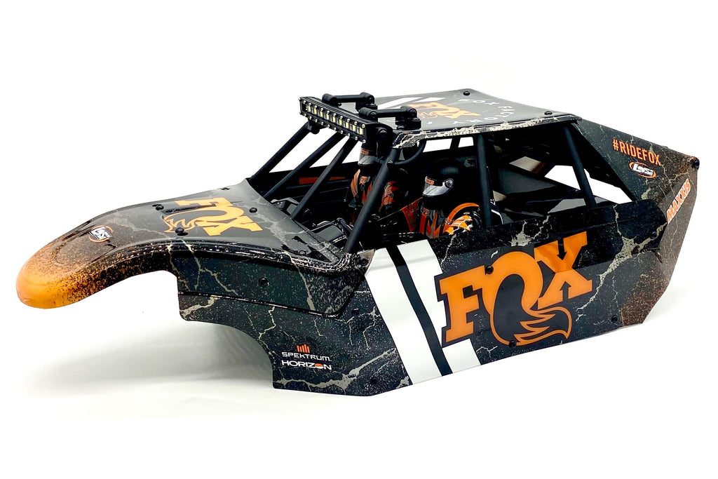 Losi DBXL-E - Body (Fox Racing shell w/rollcage and light bar LOS05020 ...