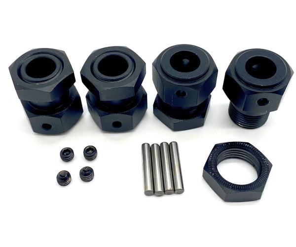 Losi DBXL-E - HEXES (wheel, black with nut LOS252050, LOS252050 LOS050 ...