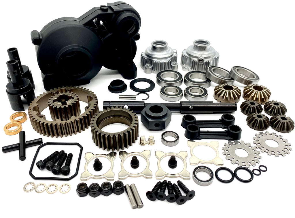 BAJA 5B SBK GAS - DIFFERENTIAL Set, 86480 85430 85427 (gears) HPI 1603 ...