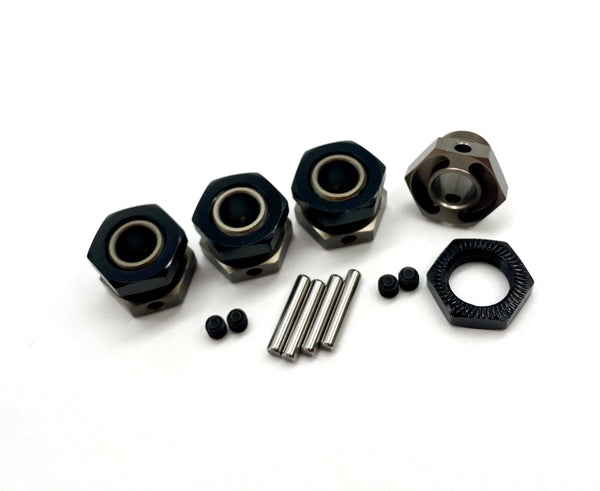 HB Racing D8 WS - 17mm Wheel HEX set hubs lightweight 204850 Buggy ...
