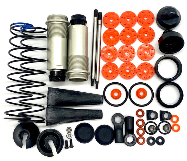 HB Racing D8 WS - REAR SHOCKS (dampers springs assembly e819 204850 Bu ...