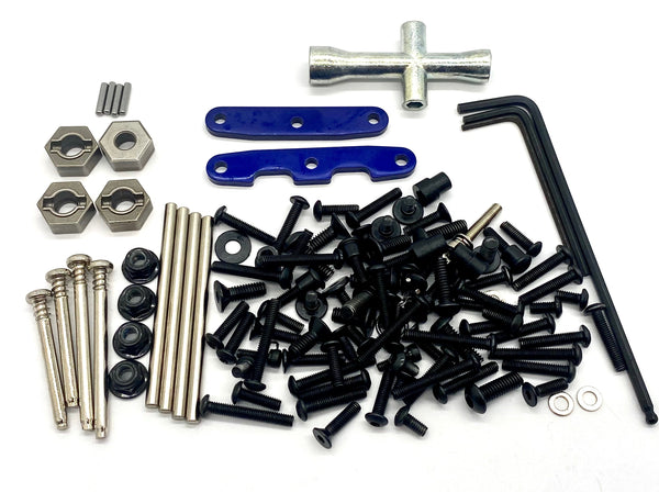 Fiesta 4x4 VXL SCREWS, TOOLS, HARDWARE set, Traxxas 74276-4 – Jennys RC LLC