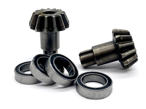 Arrma Big Rock 4x4 223s - input BEVEL Gears metal 13t & bearings ARA43 ...