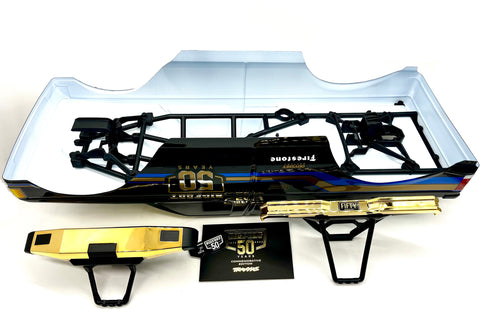 X-MAXX MT BIGFOOT BODY (#0278) Shell & bumper BLACK Limited Ed 50th Tr ...