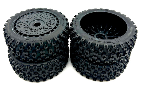 Arrma TYPHON 4x4 223s - TIRES & Wheels (tyres rims DBoots 2HO ARA4306V ...