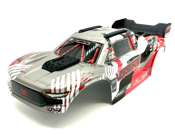 Arrma Vorteks 4x4 223s - Body Shell (Red painted clipless ARA4305V4 ...