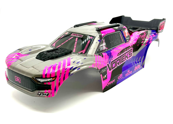 Arrma Vorteks 4x4 223s - Body Shell (Pink Purple painted clipless ARA4 ...