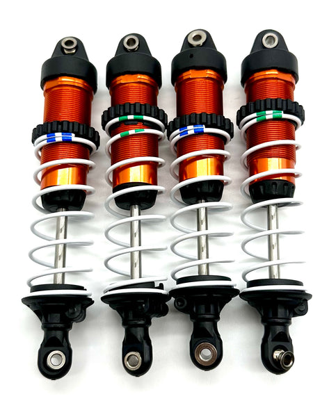 Jato 4x4 VXL SHOCKS (dampers, F/R) GTR XX-Long ORANGE Traxxas 90386-4 ...