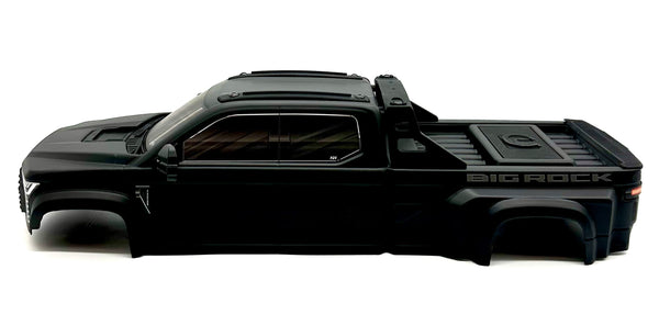 Arrma Big Rock 4x4 223s - Body Shell (Matte Black painted clipless ARA ...