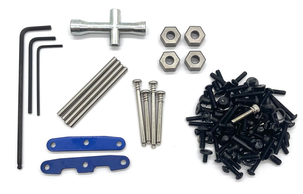 Stampede 4x4 BL-2S SCREWS, TOOLS, HARDWARE set, Traxxas 67154-4 ...