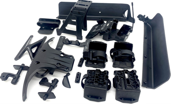 KRATON 8S EXB - Side Guards, Battery Tray V2 roll tower Body Post Arrm ...