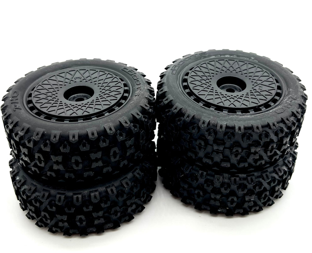 Arrma TYPHON GROM BLX - Wheels & Tires (set of 4) 2-ho dboots ARA2306 ...
