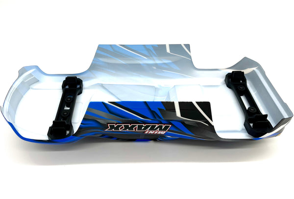 MINI-MAXX BODY cover Shell (BLUE Painted ProGraphics, clipless 107154 ...