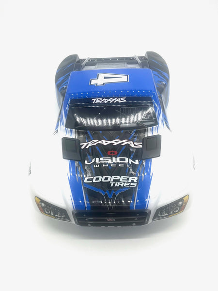 SLASH 4x4 VXL - BODY Shell (Blue Vison clipless cover 68386-4 – Jennys ...