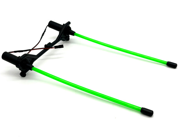 SAND CAR WHIP LIGHTS (Green, LED assembled (2) Traxxas 109076-4 ...