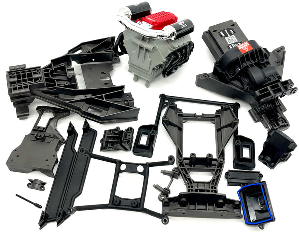 X-Maxx Plastic Set (bulkheads) – Jennys RC LLC