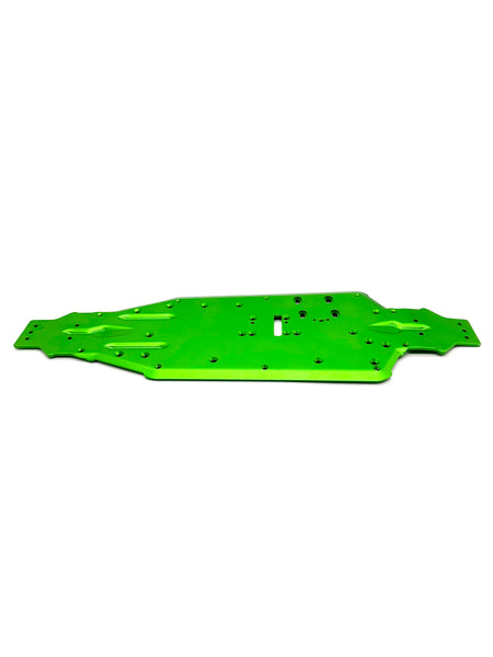 Fits SLEDGE - CHASSIS (green anodized aluminum plate 9522g Traxxas 950 ...