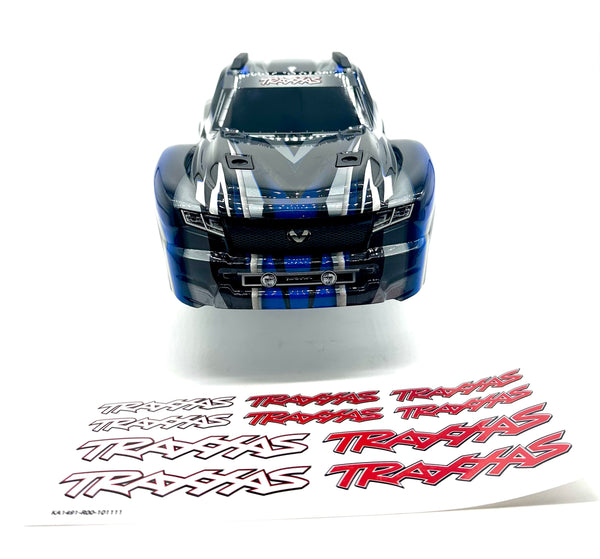 Stampede 4x4 VXL BODY Shell (BLUE & Black 9014-BLUE Cover Shell hoss 9 ...