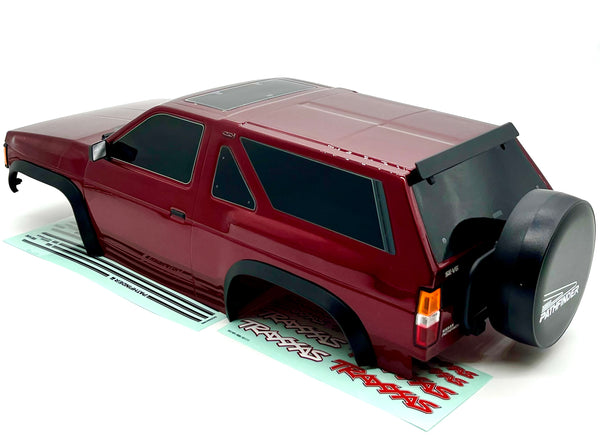 TRX-4 NISSAN Pathfinder - BODY Cover, RED (Shell Factory Painted Traxx ...