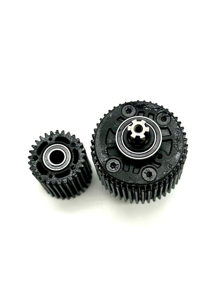 Arrma FURY 2wd - Rear Diff Set & Idler Gear Set (47t 0.8m) gorgon vort ...
