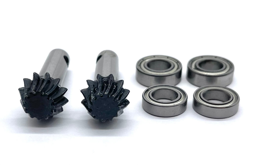 Axial SCX6 Trail Honcho BEVEL GEARs, F/R diff spiral (AXI252007) w/bea ...