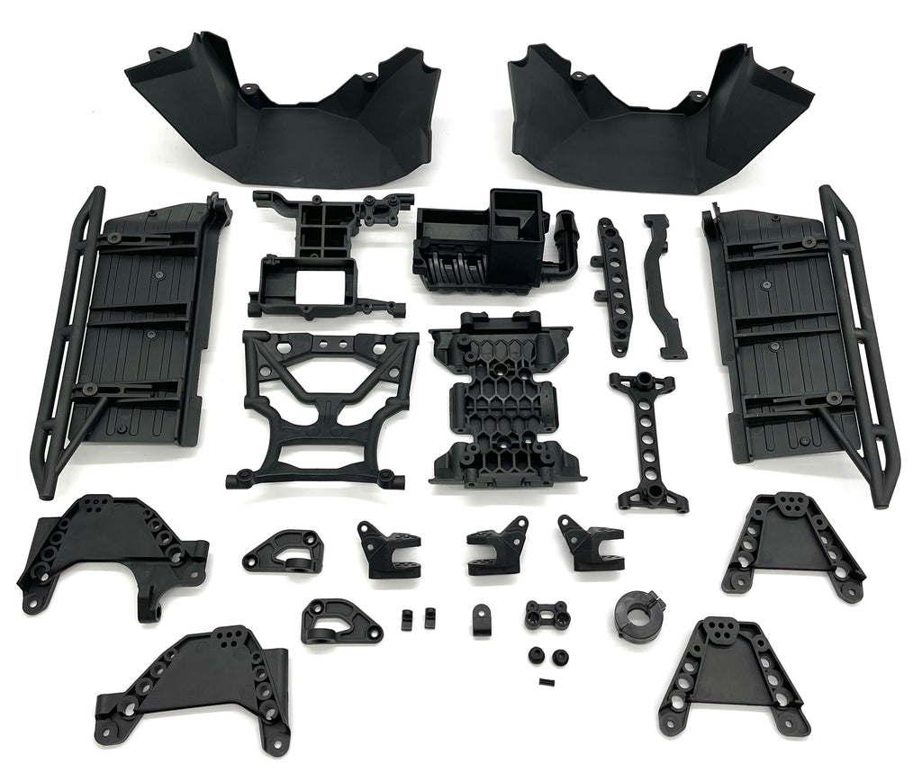 Axial SCX6 Trail Honcho PLASTIC PARTS, sliders, towers, braces AXI0500 ...