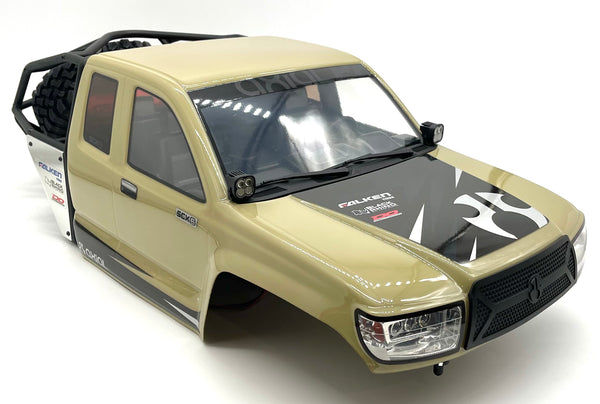 Axial SCX6 Trail Honcho BODY, w/ Interior, rollcage, spare tire and ra ...
