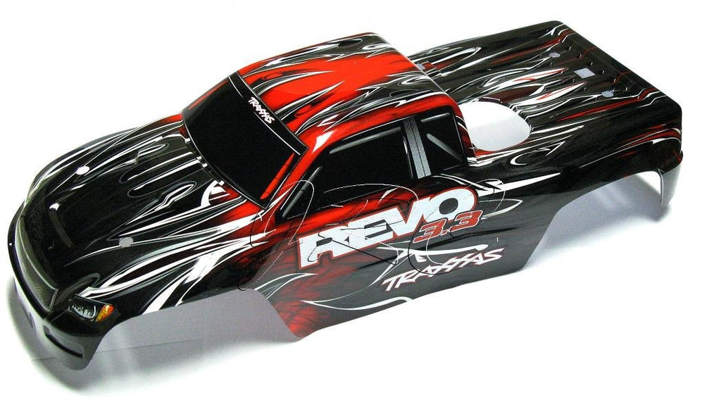 Nitro Revo 3.3 BODY (RED & Decal, Cover Painted Shell , 53097-3 ...