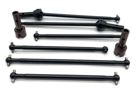 Team Corally ASUGA XTR - DRIVESHAFTS (Front/Rear/Center universal cvd ...