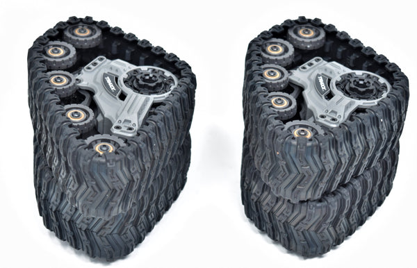 TRX-4 TRAXX - All-Terrain Track Set (Assembled wheels defender 82034-4 ...