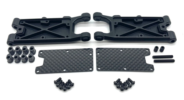 HB Racing D2 - Rear A-Arms & Carbon Covers, Evo (E-2) 204240 – Jennys ...
