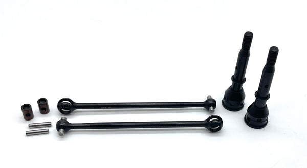HB Racing D2 - Rear Driveshaft (G-06) CVD w/67.5mm dogbone Evo 204240 ...