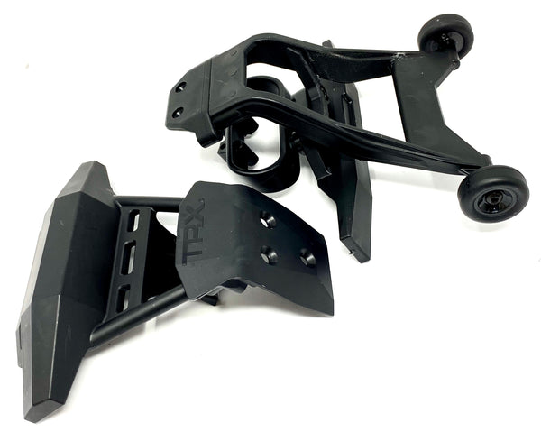 Stampede 4x4 VXL BUMPERS & Wheelie Bar Front & Rear hoss assembled 903 ...