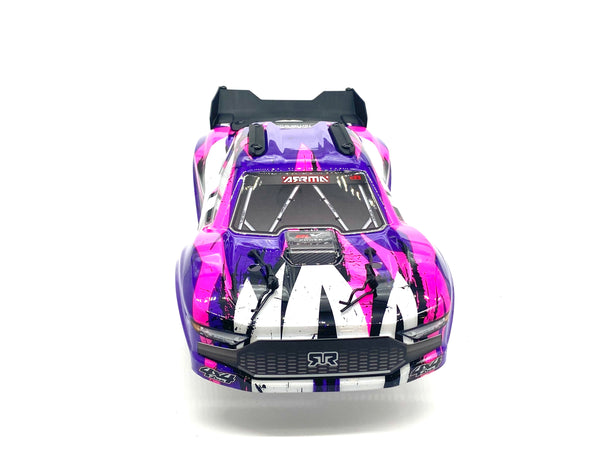 Arrma VORTEKS 4x4 3s BLX - Body Shell (Purple/Pink painted decalled AR ...