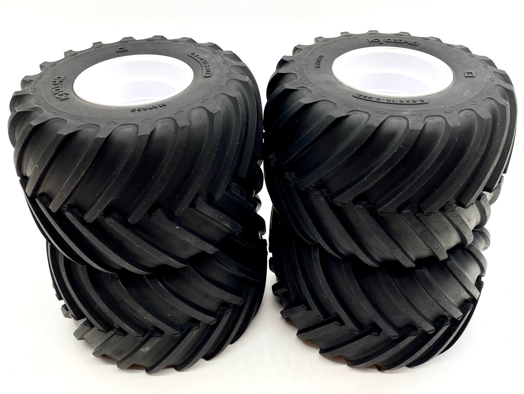 USA-1 NITRO WHEELS & TIRES factory glued ve kyosho KYO33155 – Jennys RC LLC