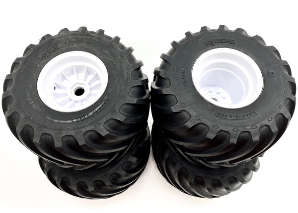 USA-1 NITRO WHEELS & TIRES factory glued ve kyosho KYO33155 – Jennys RC LLC