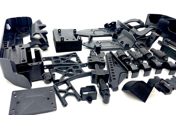 Team Corally SKETER - Side Guards, Battery esc Tray, Roll Tower, mount ...