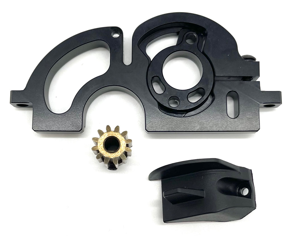 Kaiju EXT - motor MOUNT Alum set (w/12t steel Mod1 Pinon Redcat Racing ...