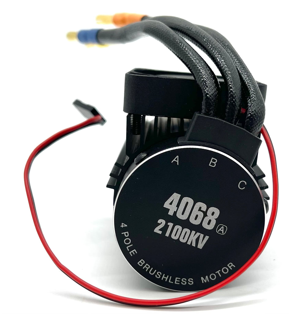 Kaiju EXT - MOTOR (4068 Hobbywing ezrun brushless 2100kv 6s LiPo Redca ...
