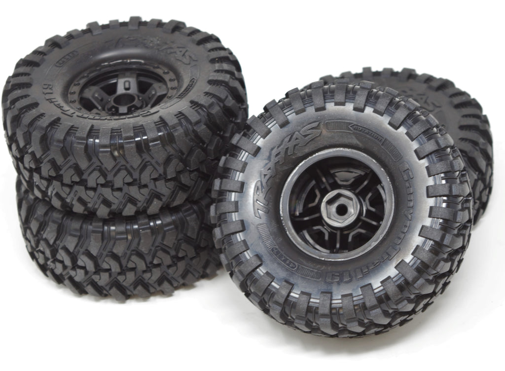 TRX-4 TRAXX - Wheels & Tires (Assembled SPORT canyon defender 82034-4 ...