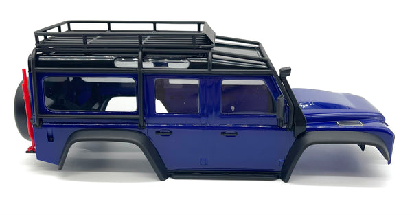 fits TRX-4M DEFENDER - BODY Cover, BLUE (Factory Painted, complete 970 ...