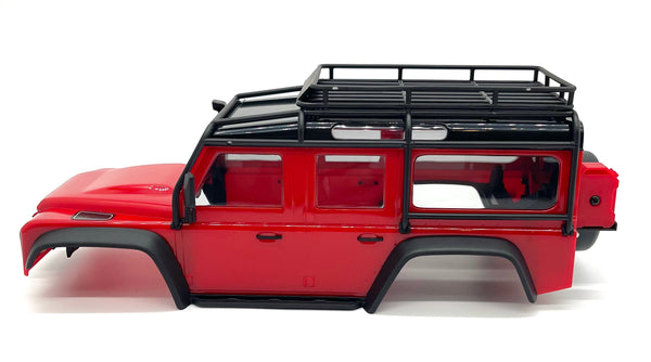 fits TRX-4M DEFENDER - BODY Cover, RED (Factory Painted, complete 9705 ...
