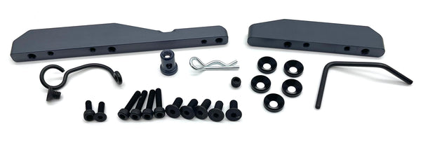 Tekno NB48 2.2 Nitro ENGINE MOUNTS and exhaust support w/hardware TKR9 ...