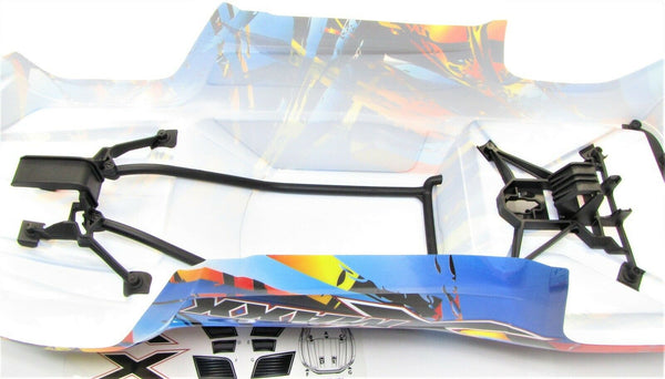 X-MAXX BODY cover Shell (Rock n' Roll Painted ProGraphics Shell 77086 ...